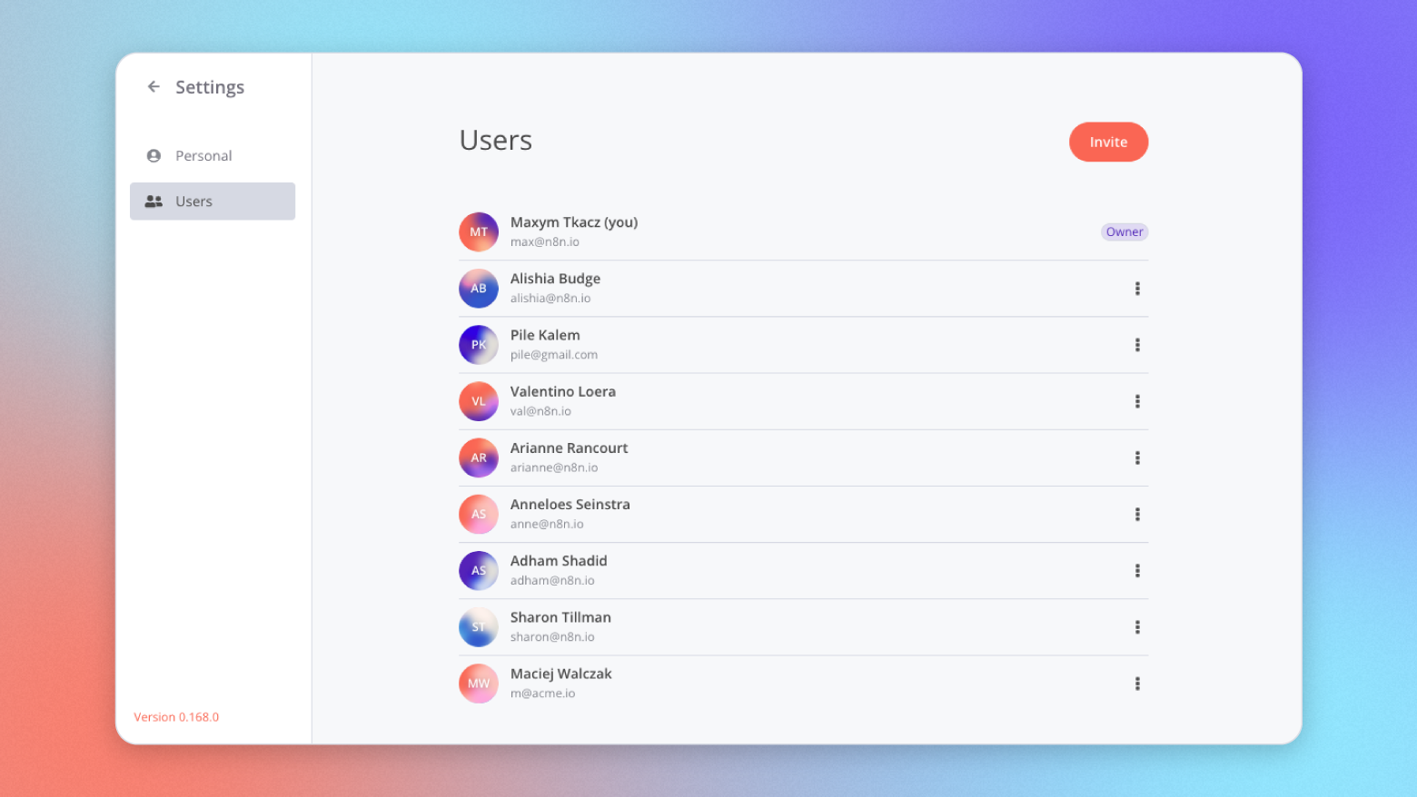 Add multiple users to your n8n instance! - User Management MVP – n8n Blog
