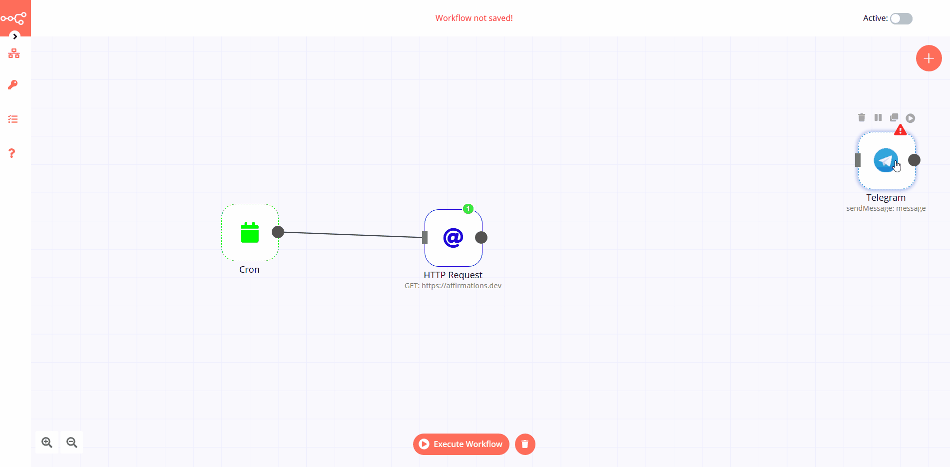 Creating scheduled text affirmations with n8n – n8n Blog