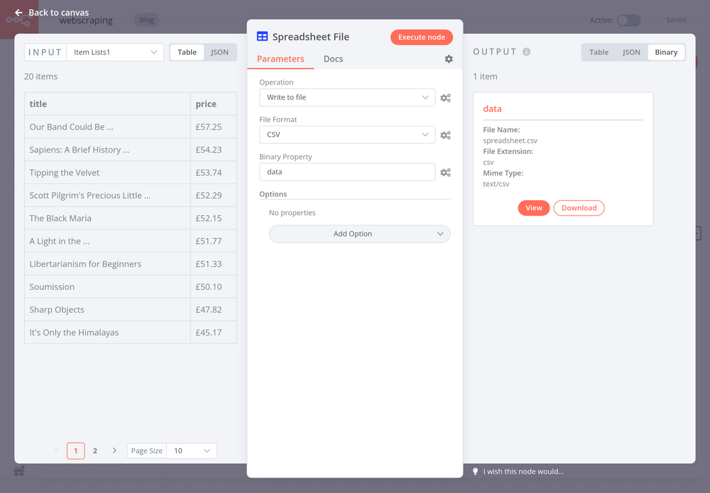 How to scrape data from a website – n8n Blog