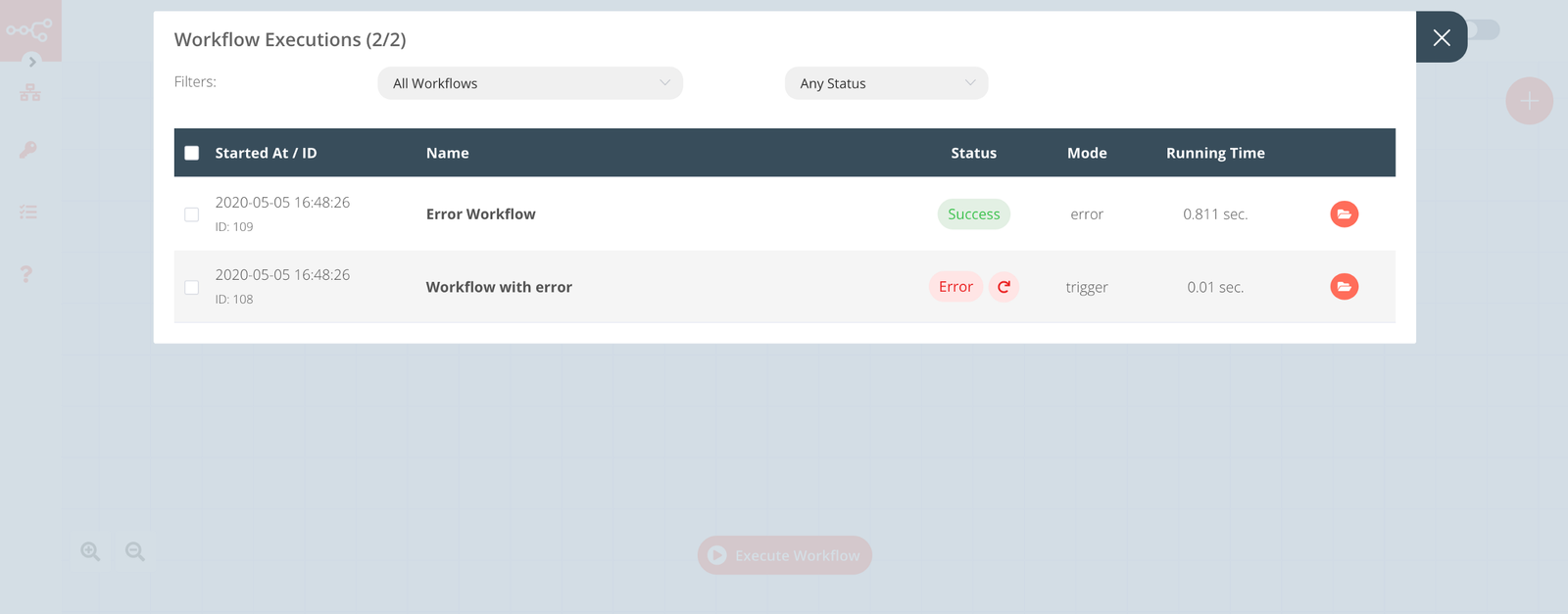 Creating error workflows in n8n – n8n Blog