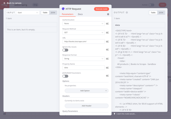 How to scrape data from a website – n8n Blog
