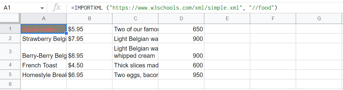 How to import XML to Google Sheets: 3 techniques – n8n blog – n8n Blog